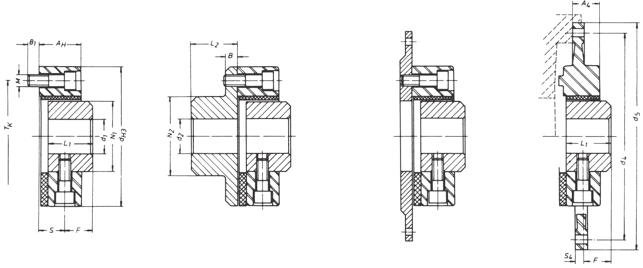 H type couplings - Taksaz Lastic